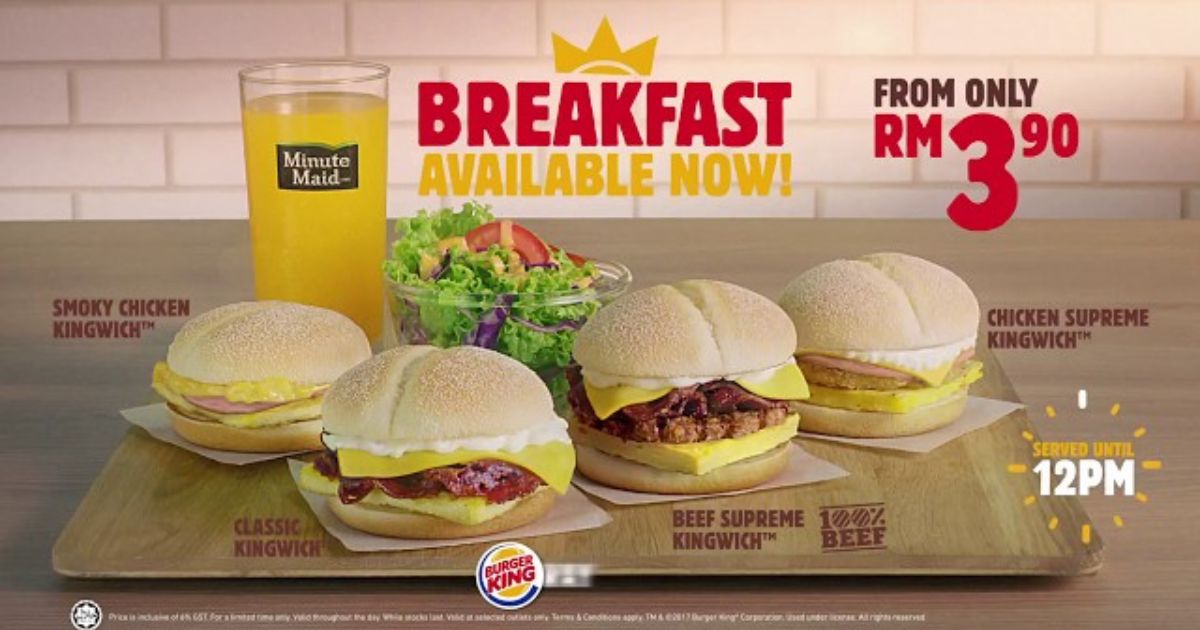 Burger King Breakfast Hours