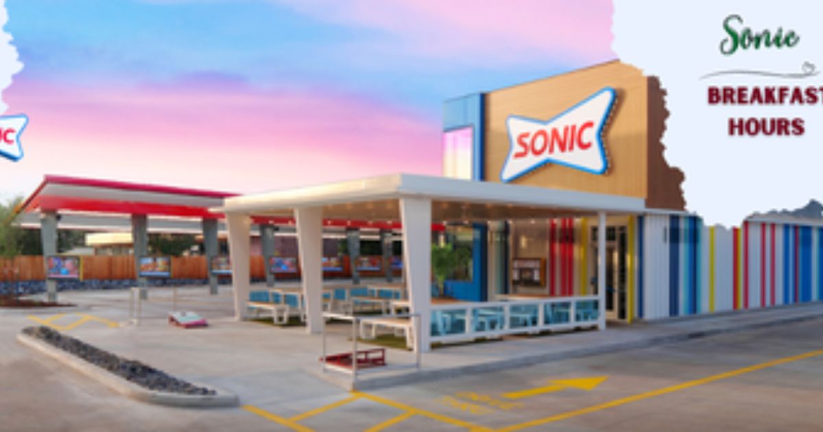 Sonic Breakfast Hours: When does the Morning Menu End?
